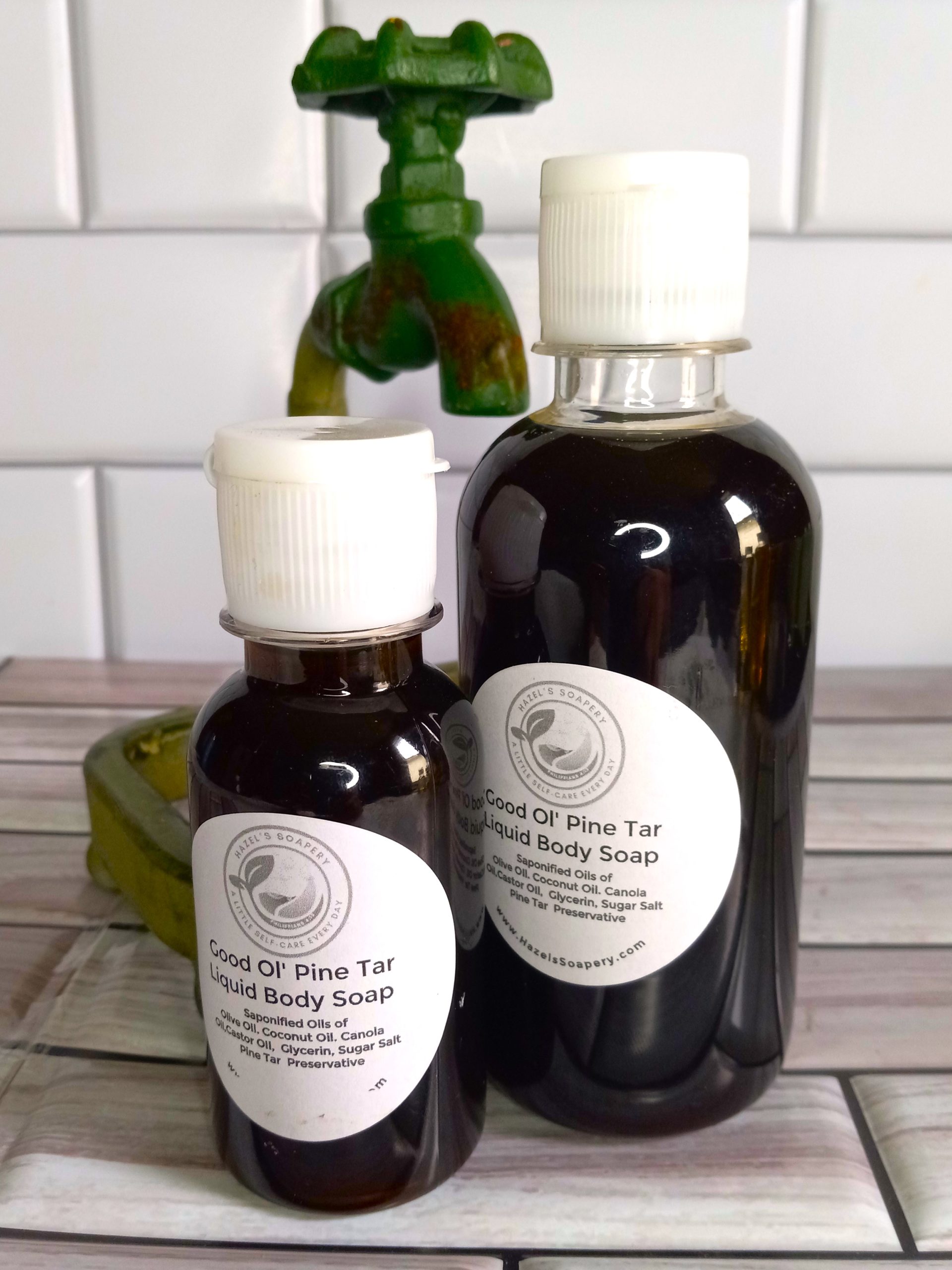 Good Ol' Pine Tar Liquid Body Soap - Hazel's Soapery