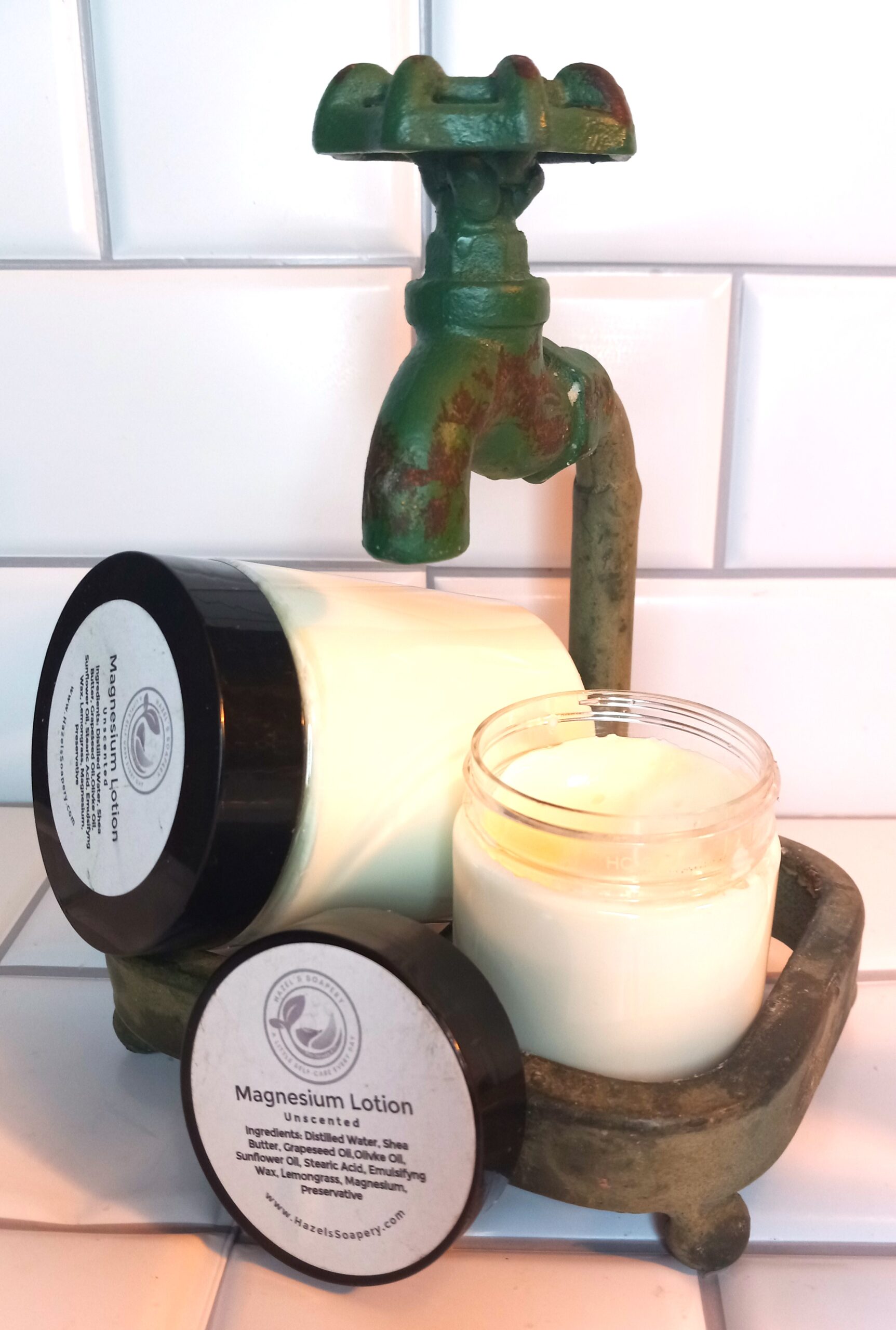 Magnificent Magnesium Lotion - Hazel's Soapery